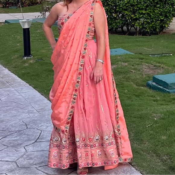 Dresses | Lehenga With Choliblouse And Dupattascarf For Indian Wedding ...